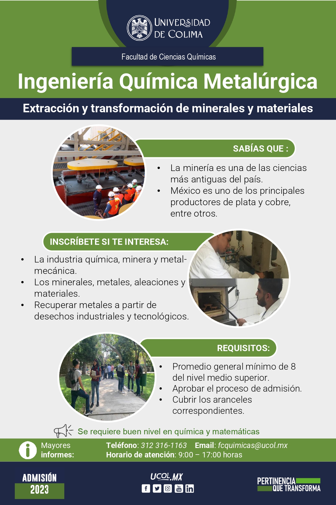 Facultad de Ciencias Químicas